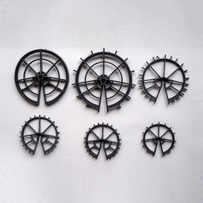 Columns / Vertical Walls Plastic Rebar Spacer Wheel 15 - 50mm Concrete ...