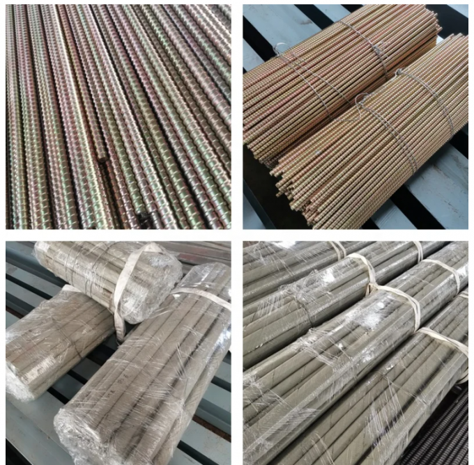 12mm Ball Screw Formwork Tie Rods #45 Column Shuttering High Load Capacity