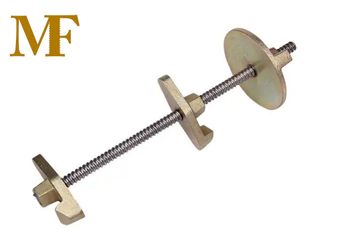 High Load Capacity φ12mm Ball Screw Formwork Tie Rods #45 Column Shuttering