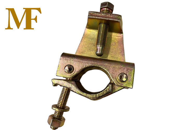 Yellow Scaffolding Girder Clamp Gravlock Coupler Galvanized Anti Slip